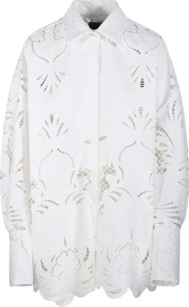 Giuseppe Di Morabito Femme, Blouses et Chemises, Blanc, Taille: 36 FR Chemises