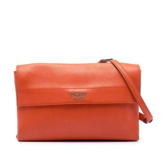 Prada Pre-owned Vintage Crossbody - - Pre-owned - Damen - Orange - ONE SIZE