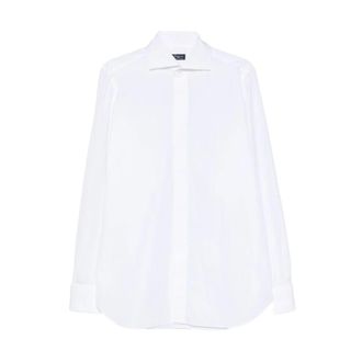 Finamore Napoli Hemd - - Shirts - Herren - Wei&szlig; - L