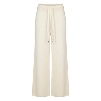 Moorer Weite Leichte Hose - - Trousers - Damen - Beige - L