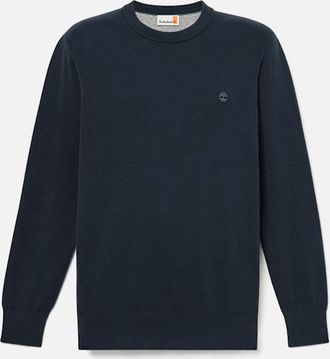Timberland Williams River Baumwollpullover f&uuml;r Herren in Dunkelblau, Herren, Blau, Gr&ouml;&szlig;e