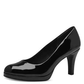 Tamaris Femme 1-22432-43 Escarpins, Noir Verni, 38 EU
