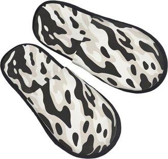 Generic Pantoufles Empreinte De Vache Unisexe Slippers Antid&eacute;rapant Chaussons Invit&eacute;s Pour Homme Invit&eacute; H&ocirc;tel M