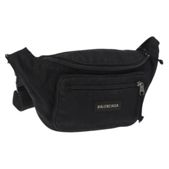 Balenciaga Pre-owned Canvas G&uuml;rteltasche - - Pre-owned - Damen - Schwarzk - ONE SIZE
