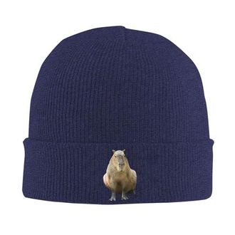 Generic Mignons Rongeurs Capybaras Femme Homme Bonnet De Trawler L&eacute;ger Watch Cap Coupe-Vent Skull Cap pour Cyclisme Ski Le Quotidien
