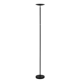 Maul Lampadaire LED MAULsphere 183x23x23cm | Lampe &agrave; Intensit&eacute; Variable 3000 K et 2570 lm | Pied Stable pour Bureau, Salon | Noir