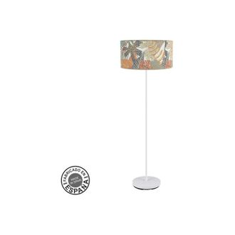 Fabrilamp Floor De Living room Ethiopia 1xe27 White/Printed 164x40x40cm