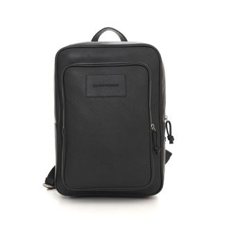Emporio Armani Homme, Sacs, Noir, Taille: ONE Size Sac &agrave; dos en cuir