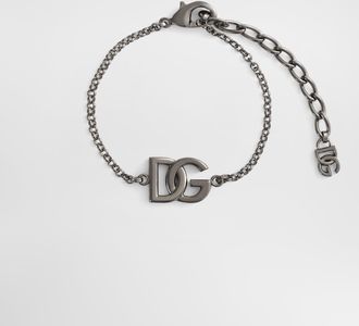 Dolce & Gabbana Armband Dg-logo - Mann Bijoux Rot Metall Onesize