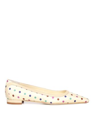 Manolo Blahnik Sandales - Cr&egrave;me