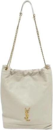 Saint Laurent Pre-owned Jamie Lamb Shoulder Bag - Femme - Pre-owned - Beige - Taille: ONE Size