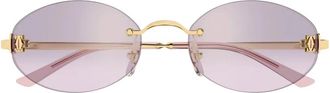Cartier CT0592S Sonnenbrille - Gold