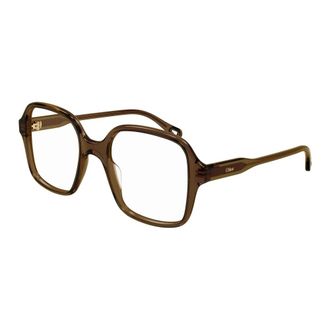 Chloé unisex, Accessoires, Brun, Taille: 49 MM Lunettes Papillon
