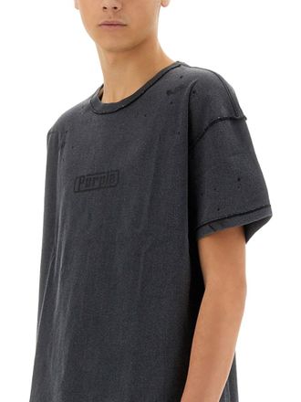 Purple Inside Out T-Shirt - Black
