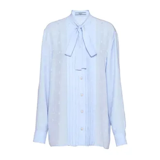 Prada Damen, Blusen & Hemden, Blau, XSGr&ouml;&szlig;e