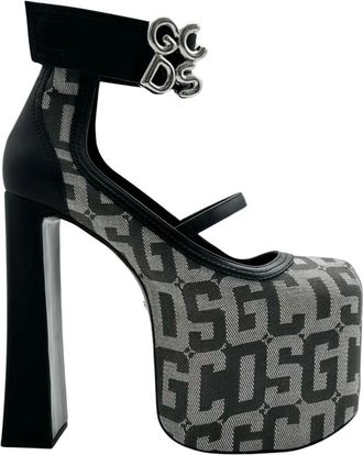 GCDS Gcds, Femme, Chaussures, Multicolore, Taille: 37 EU Monogram Divine Heels