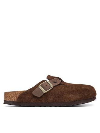 Birkenstock Pantoletten Boston Braided 1031716 Braun