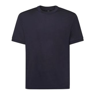Herno Woll-Jersey T-Shirts und Polos - - Tops - Herren - Blau - 3XL