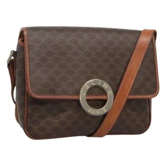 Celine Pre-owned Cuir sacs-celine - Femme - Pre-owned - Brun - Taille: ONE Size