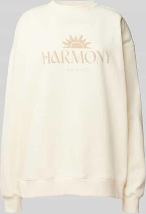 Oh April Oversized Sweatshirt mit Statement-Print