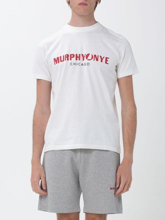 Murphy & Nye Rundhals-T-Shirt aus Baumwolle mit Kontrastlogo
