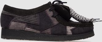 Clarks Mocassins Wallabee Grey Combi, Collaboration Clarks X Aleali May
