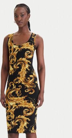 Versace Jeans Couture Kleid f&uuml;r den Alltag 80HAO946 JS533 Schwarz Slim Fit