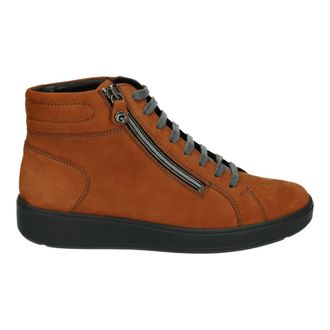 Ganter Sportliche Mid Damenschuhe Cognac Nubuk - - Shoes - Damen - Braun - 38 EU