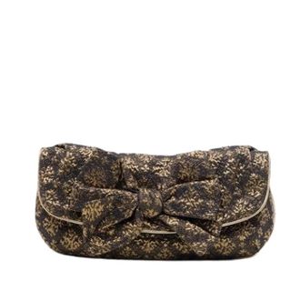 Miu Miu Pre-owned Sac pochette papillon - Femme - Pre-owned - Jaune - Taille: ONE Size