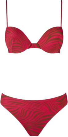 Matine&eacute; Fuchsia Meer Kleidung Bikini Set - - Swimwear - Damen - Rosa - XL