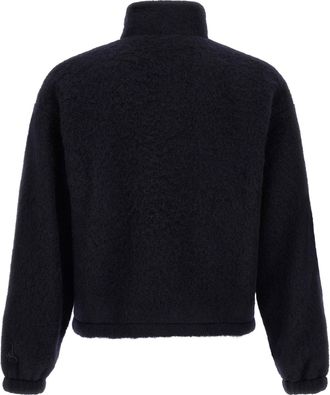 Jil Sander Wool Blend Sweatshirt - Navy