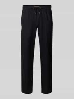 Blend Regular Fit Leinenhose mit Tunnelzug Modell BAY