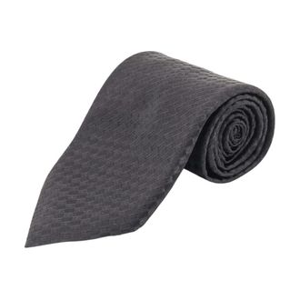 Tom Ford Geometrische Jacquard Seidenkrawatte - - Accessories - Herren - Schwarzk - ONE SIZE