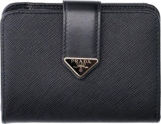 Prada Small Leather Wallet Saffiano