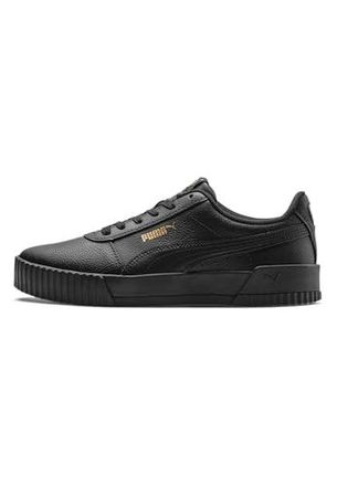 Puma Women Carina L Baskets, Puma Black Puma Team Gold, 37.5 EU