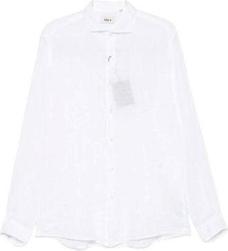 Altea Homme, Chemises, Blanc, Taille: M Casual Shirt