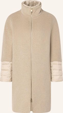 Joop Mantel Carmila Im Materialmix beige