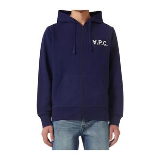 A.P.C. A.p.c., Herren, Sweatshirts & Hoodies, Blau, SGr&ouml;&szlig;e