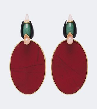 Zimmermann Boucles doreilles en plaqu&eacute; or 16 ct
