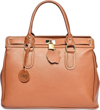 Roberta M Braun Rindsledertasche