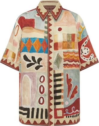 Alemais Chemise Manches Courtes Michelle Lin Al&eacute;mais