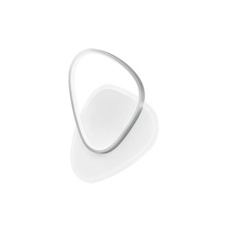 Luce-Ambiente-Design Ayrton Round LED Ceiling Light in Nickel Aluminum with CCT Function 42W