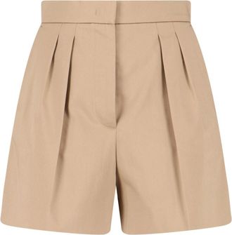 Max Mara Baumwollsatin-Shorts