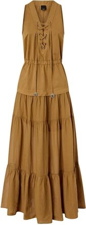 Pinko Kleid PINKO CASARSA ABITO VOILE E GABARDINA ABITO