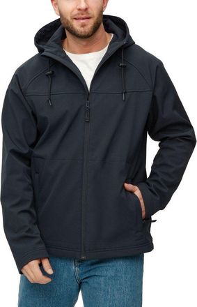 Derbe Softshelljacke Isleby mit seitlichen Rei&szlig;verschl&uuml;ssen