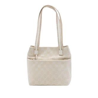 Gucci Pre-owned Canvas Shoulder Bag - - Pre-owned - Damen - Beige - ONE SIZE