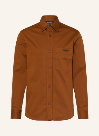 HUGO BOSS Overjacket Owen Relaxed Fit braun
