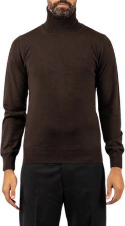 Brooksfield Pull Dolcevita - Homme - Pulls - Brun - Taille: M