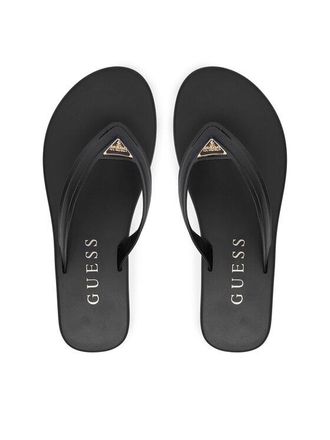 Guess Zehentrenner FLJCNY ELE24 Schwarz