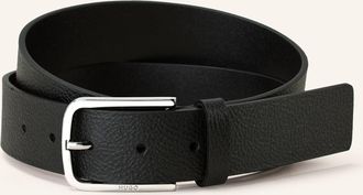 HUGO BOSS Hugo Ledergürtel Gurth schwarz